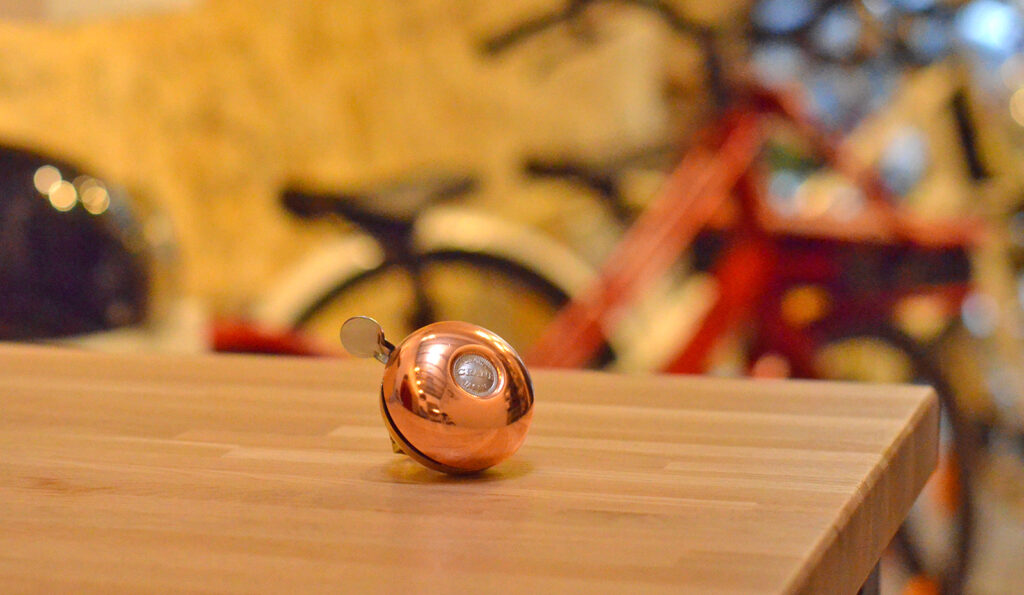 Sonnette CRANE RITEN BELL - Monsieur pignon madame guidon